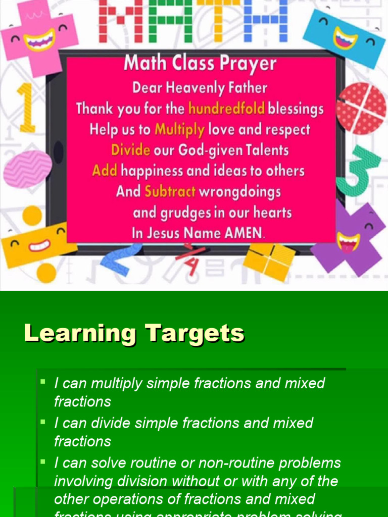 Multiplying and Dividing Fractions | PDF | Mathematical Concepts | Mathematical Objects