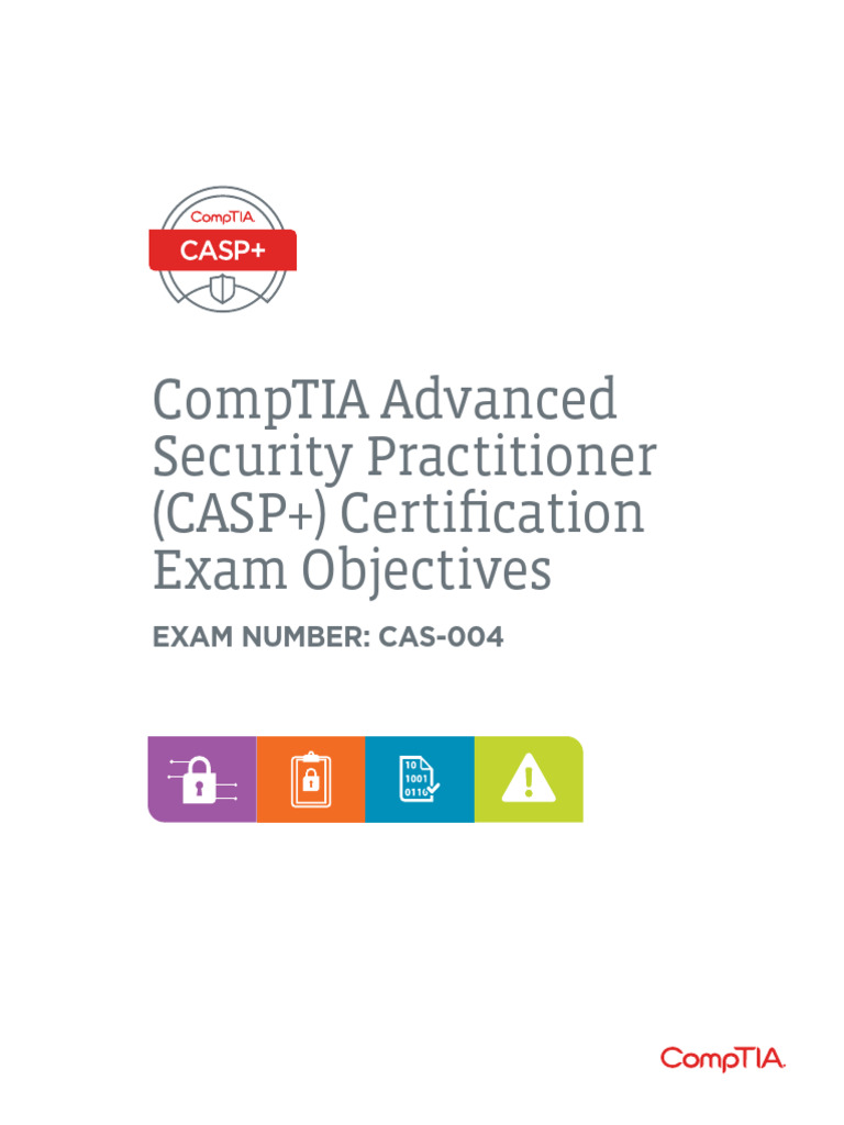 Advanced Security Practitioner (CASP+) (CAS-004) | PDF | Cloud ...