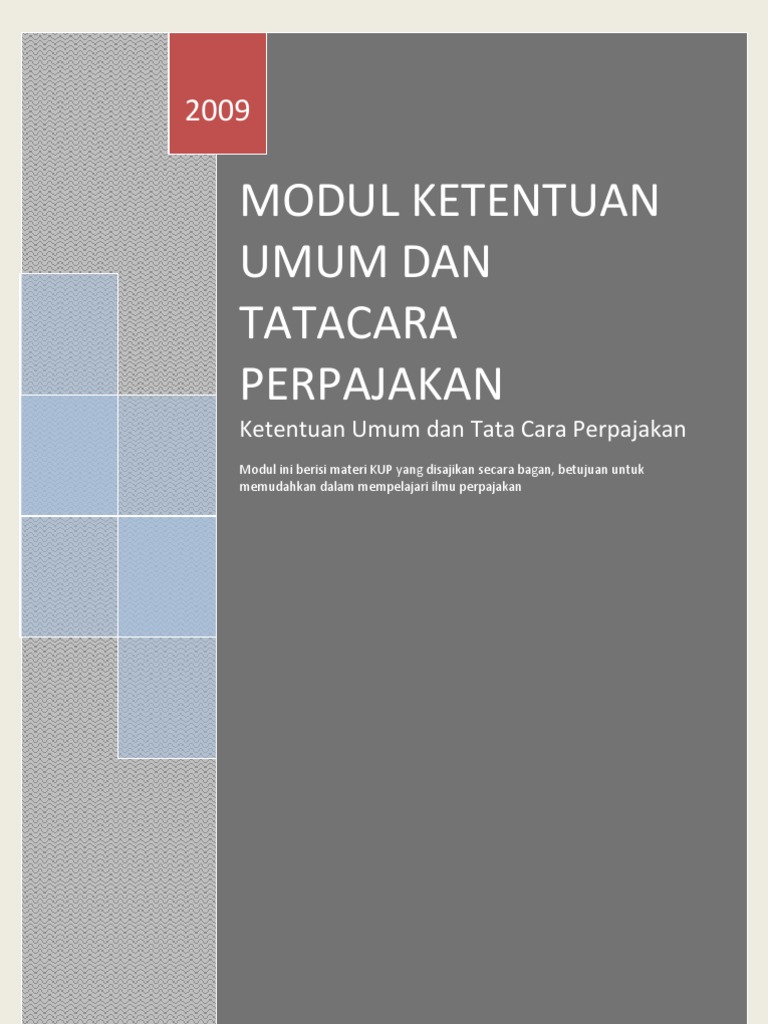 Modul Kup Pdf