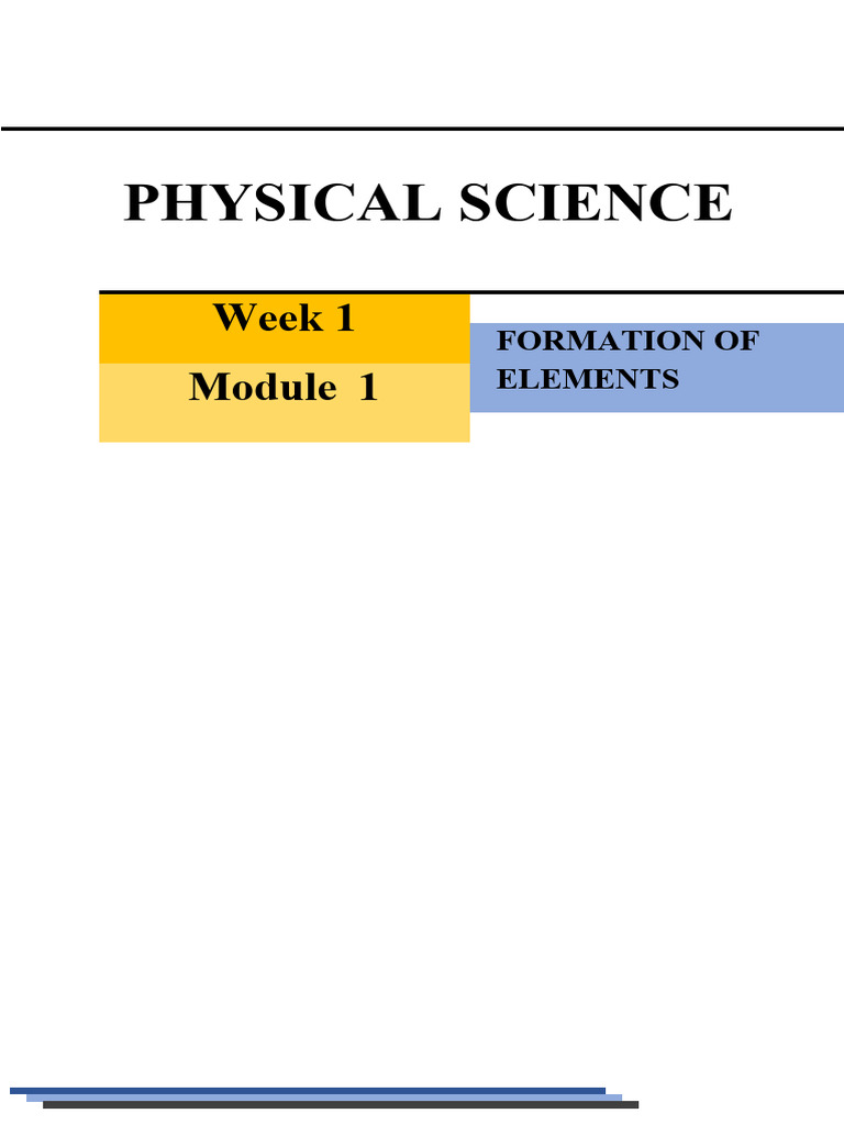 Physical Science | PDF | Chemical Polarity | Chemical Bond