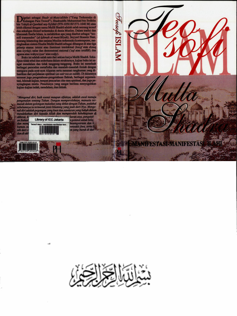Teosofi Mulla Sadra | PDF