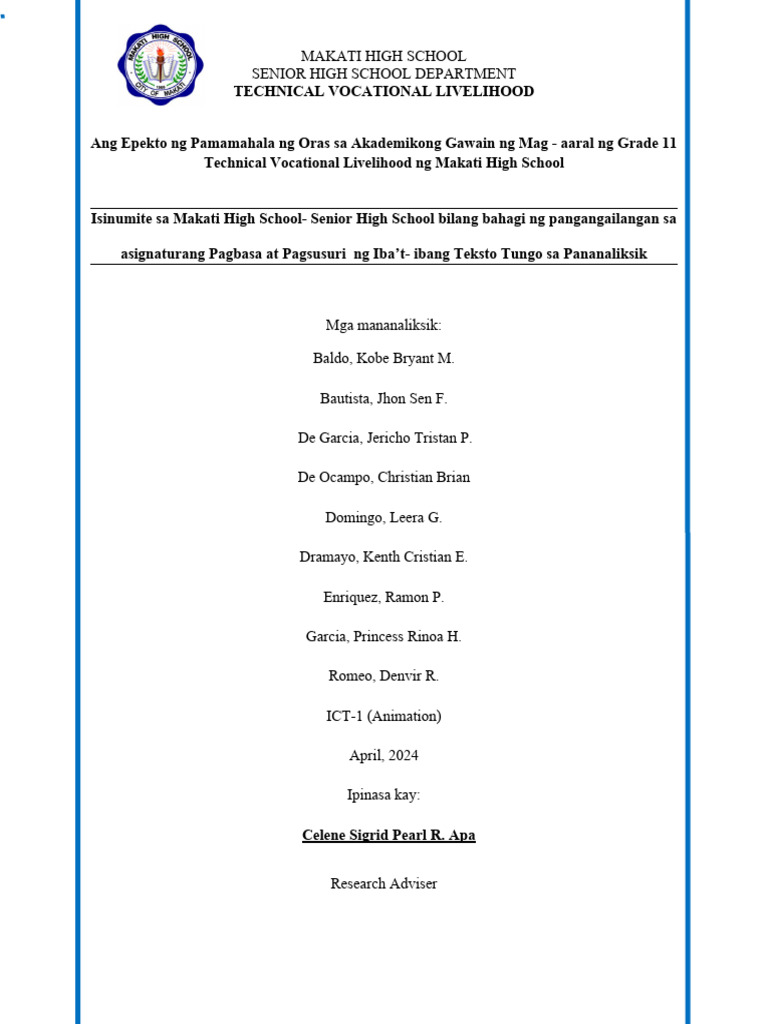 Ict 1group3 Filipino 1 | PDF