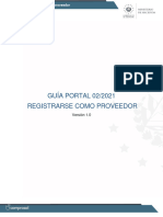 Guía+registro de Proveedores PCV3 | PDF | Usuario (informática) | Business