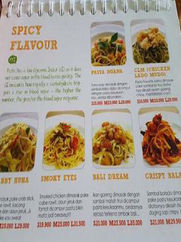 Warung Pasta 01 | PDF