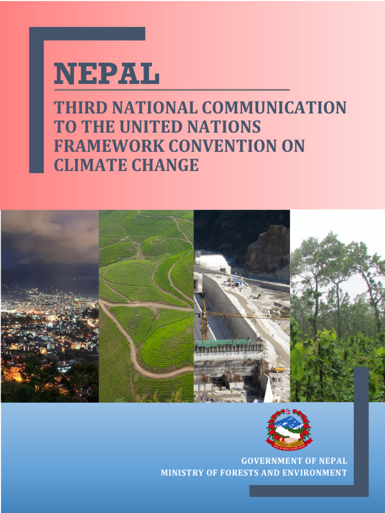 TNC Nepal Final v2 | PDF | Climate Change Mitigation | Climate Change