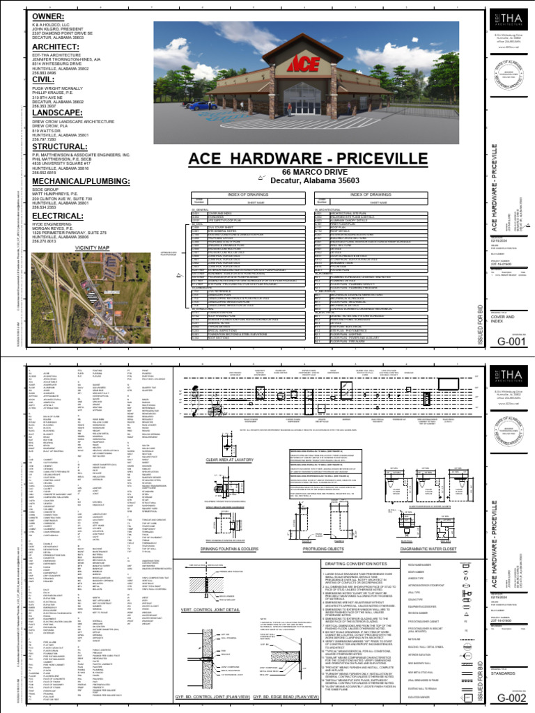 Ace Hardware Priceville - Ifb Drawings | PDF