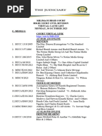 20-03-2025 Judiciary Cause List | PDF