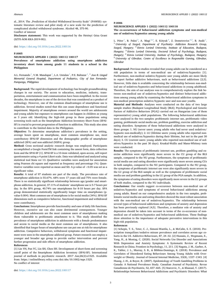 Smartphone | PDF | Adolescence | Mental Health