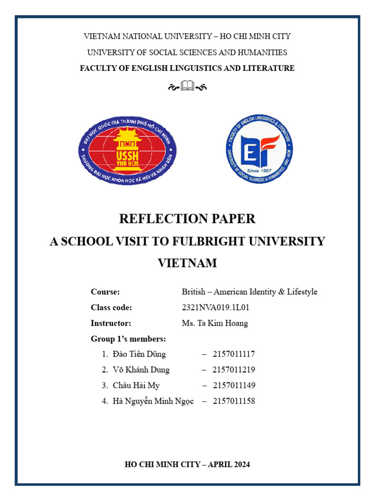 Group 1 Reflection Paper Final | PDF | Lecture | Teaching Method