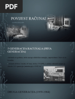 Historijski Razvoj Računara | PDF