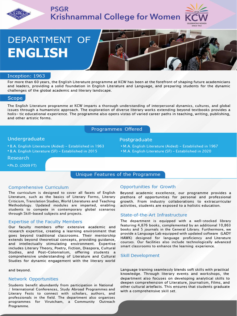 General Brochure English | PDF | Theory | Critical Thinking