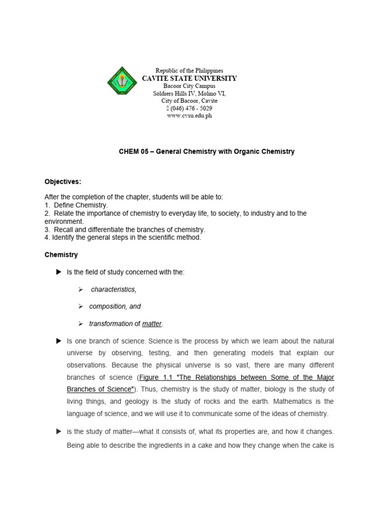 General Chemistry Overview and Importance | PDF | Alchemy | Chemistry