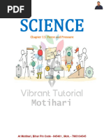 Force and Pressure Grade 8 CBSE NCERT Textbook | PDF