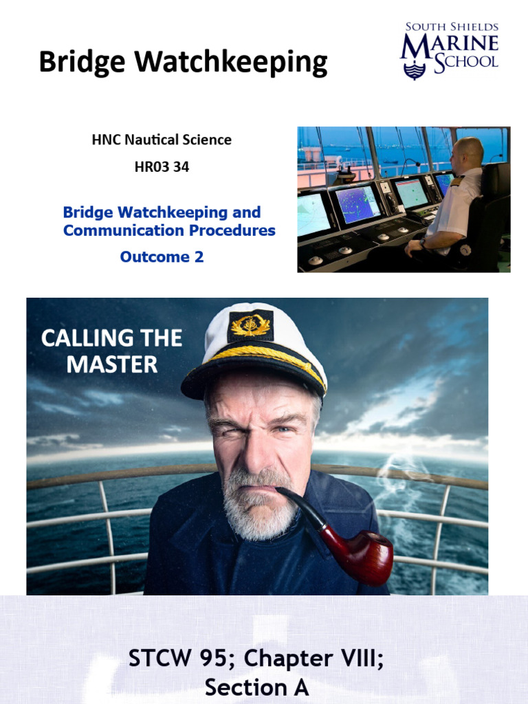 02 When To Call The Master | PDF | Navigation | Shipping