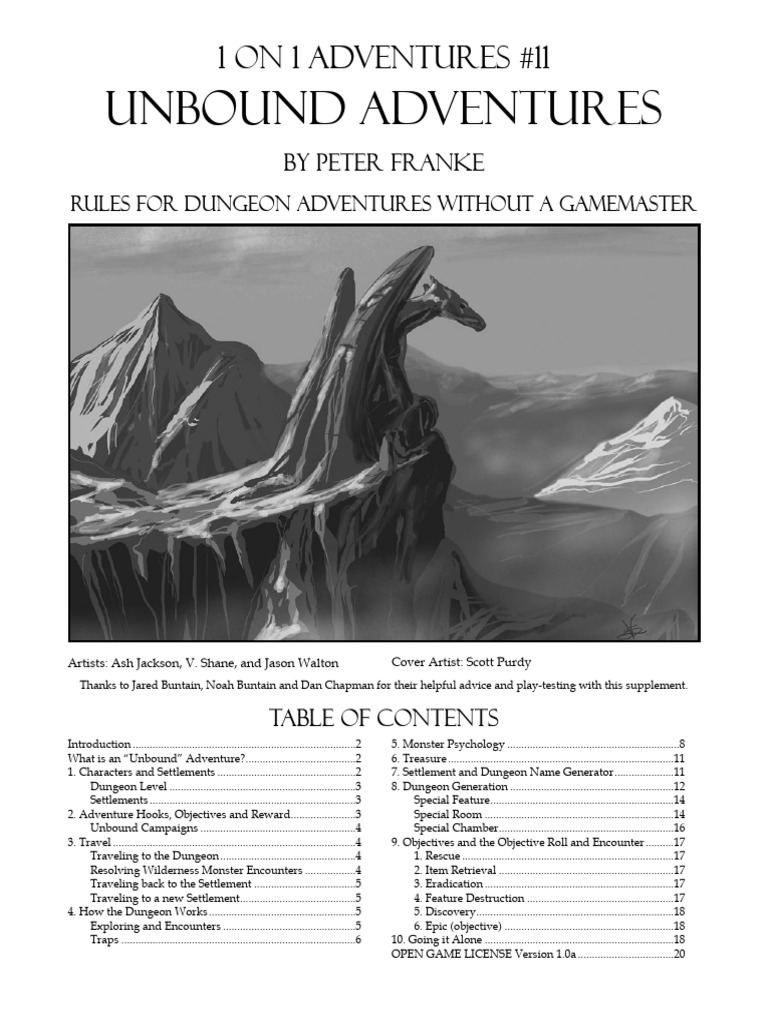 XRP6011PDF | Download Free PDF | Role Playing Games | Tabletop Games
