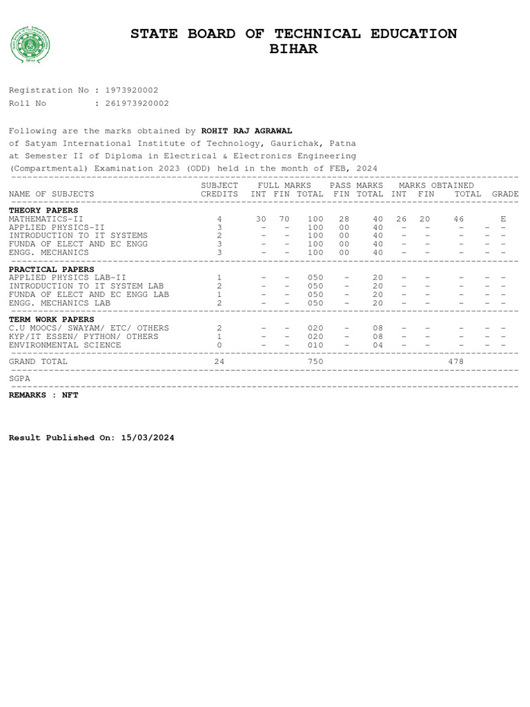 Result | PDF | Career And Technical Education | Vocational Education