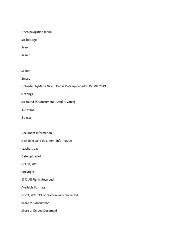 Script | PDF | Scribd