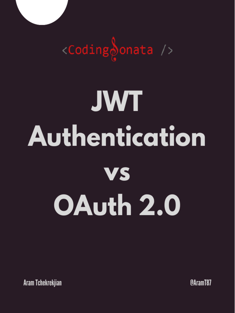 Jwt Authentication Vs Oauth 20 Pdf Computer Access Control Internet Protocols