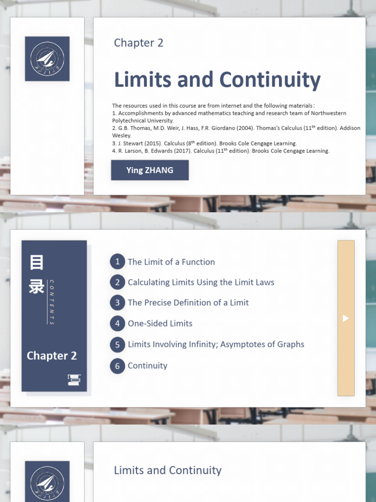 2.1 The Limit of a Function | PDF | Limit (Mathematics) | Tangent