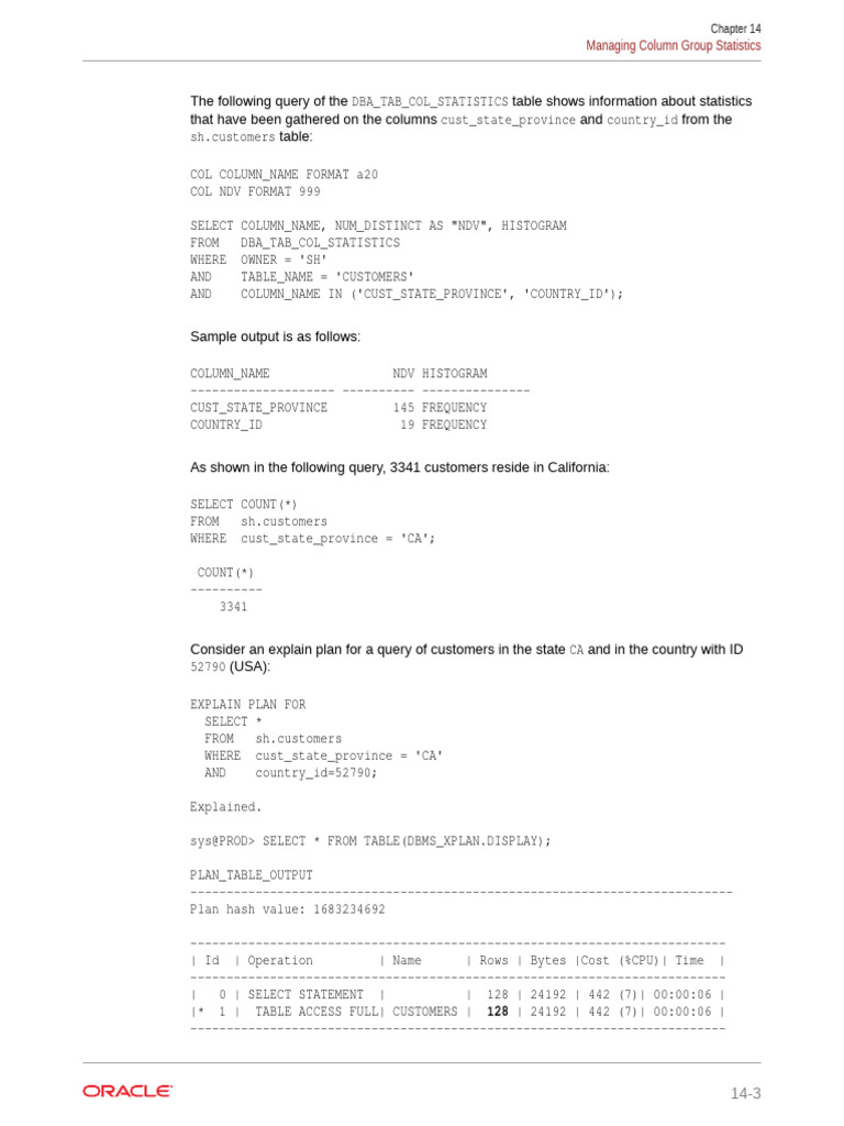SQL Tuning Guide - pt6 | PDF | Databases | Sql SQL Tuning Guide - pt6 | PDF | Databases | Sql