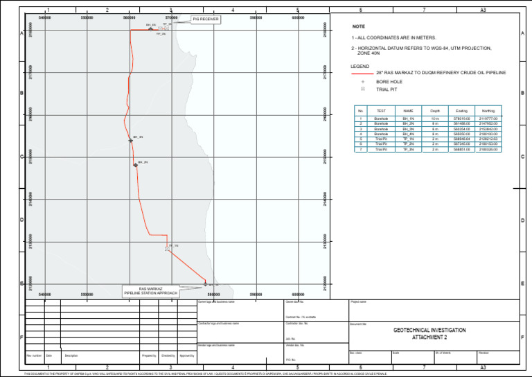 00-CA-E-10000 - A1 Attachment 2-PACKAGE B - PIPELINE Layout | PDF ...