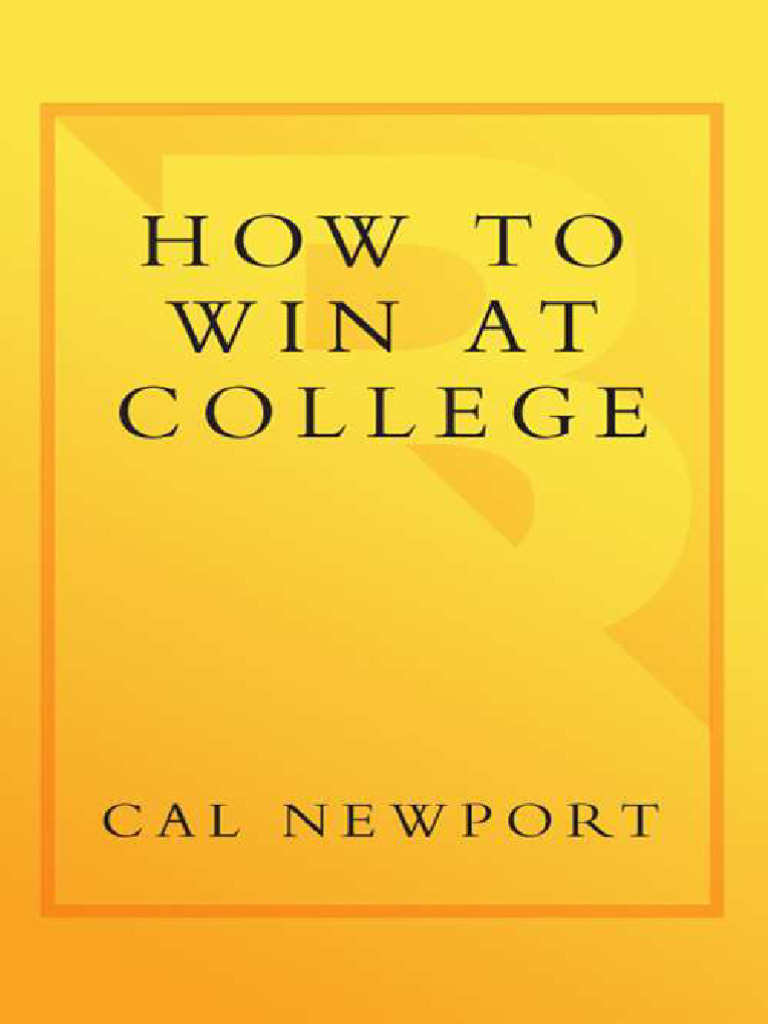 How to Win at College | PDF