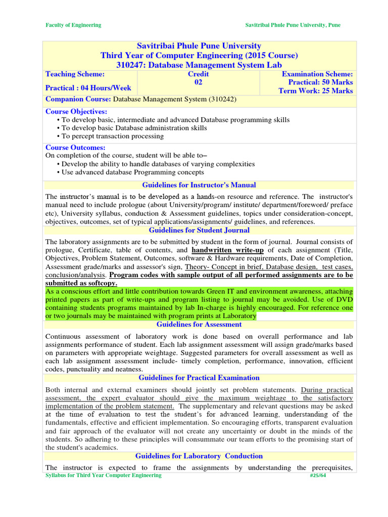 Dbms Lab | PDF | Databases | Pl/Sql