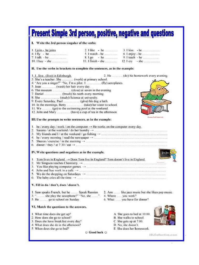 Simple Present | PDF