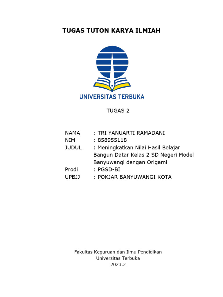 Tugas 2 Karya Ilmiah Kutipan Langsung Dan Kutipan Tidak Langsung Dari Referensi | PDF | Seni