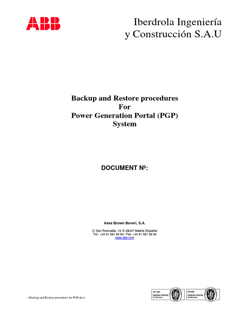 Backup and Restore Procedures For PGP | PDF | Windows Registry | Computer File