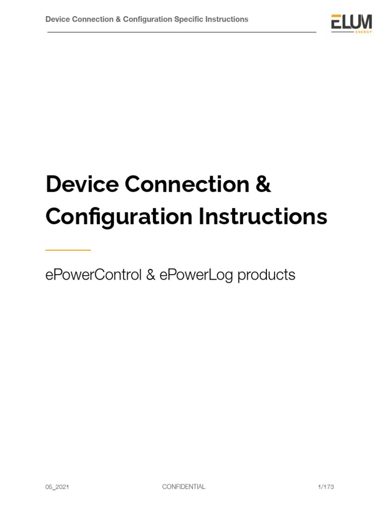 Device Connection Configuration Instructions | PDF | Ip Address | Computer Network