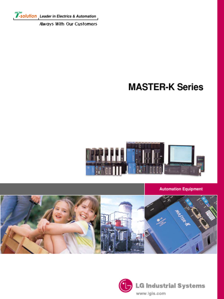 Leader in Electrics & Automation. MASTER-K Series. Automation Equipment | PDF | Programmable ...