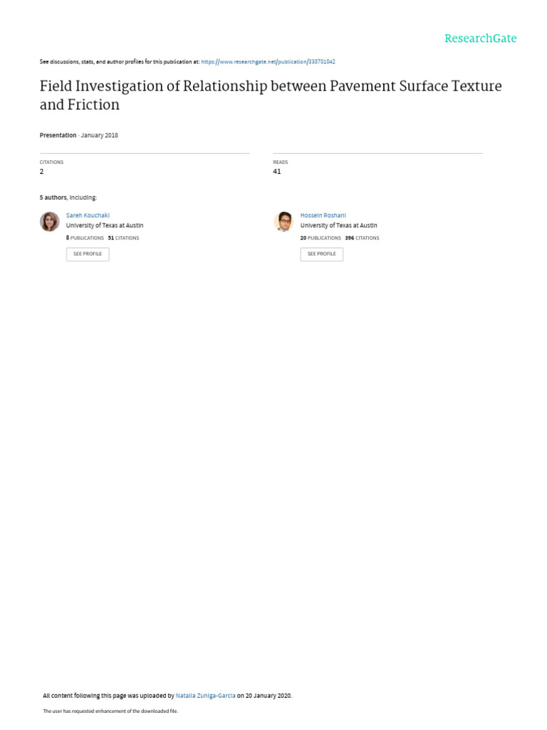 2018 Friction 2 | PDF | Land Transport | Transport