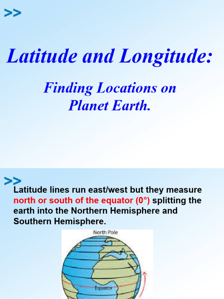Latitude and Longitude | PDF | Longitude | Latitude