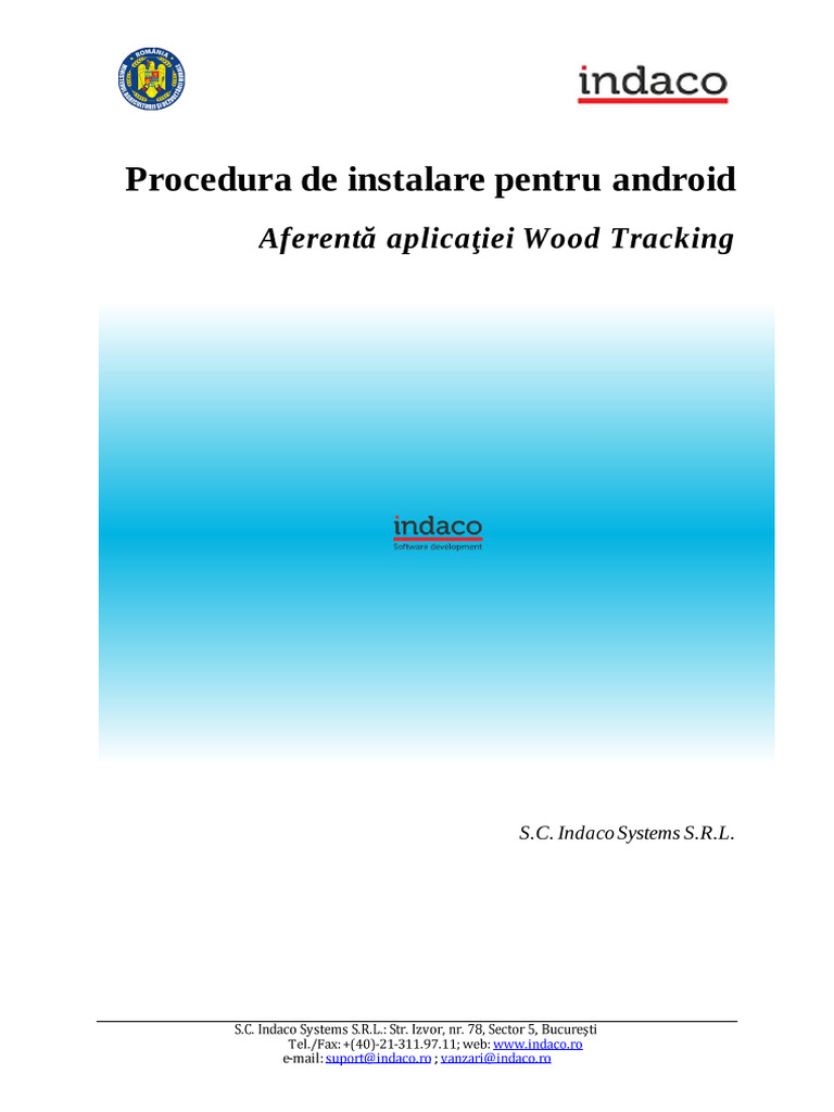 Instalare Wood Tracking | PDF