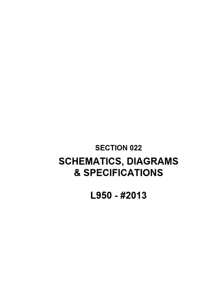 L950 Electrical Schematics | PDF | Mechanical Engineering