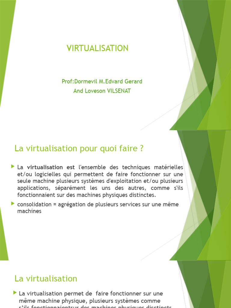 Virtualisation Edvard Et Vilsenat | PDF | Virtualisation | Machine virtuelle
