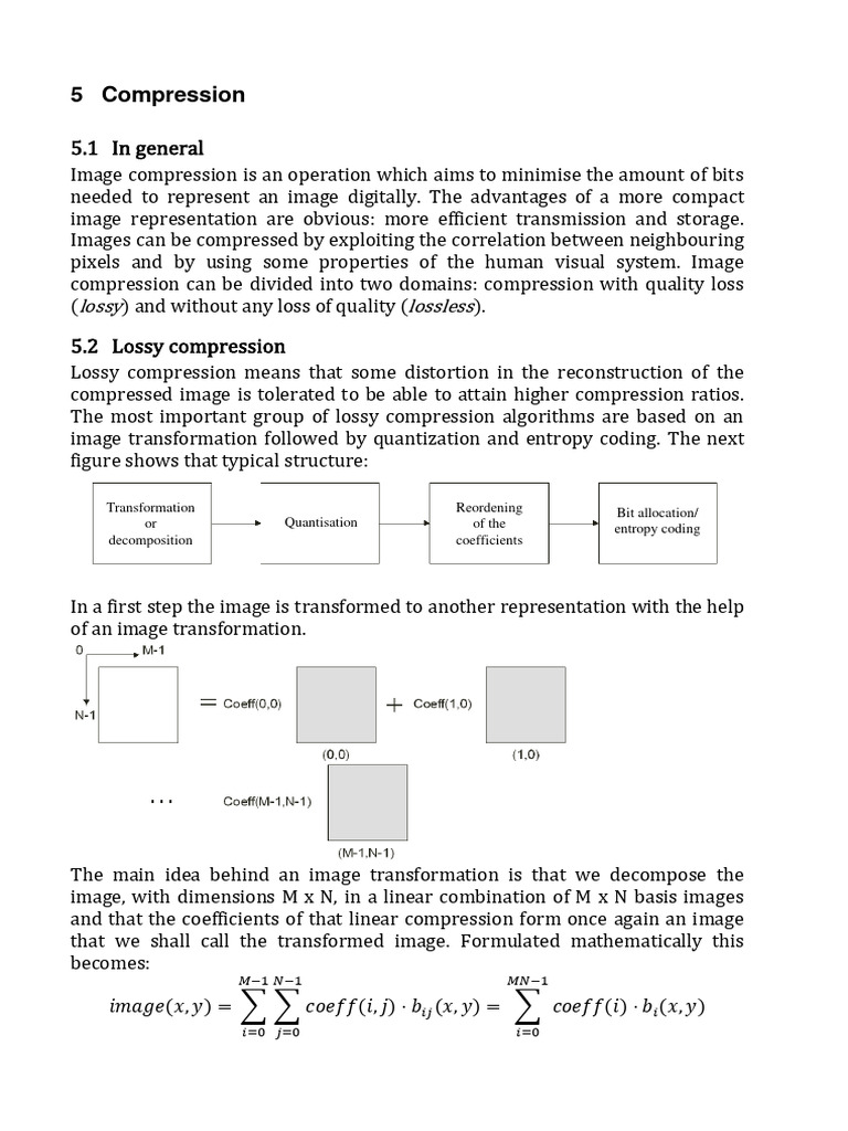IP Exercises 2024 Ex5 | PDF | Data Compression | Algorithms