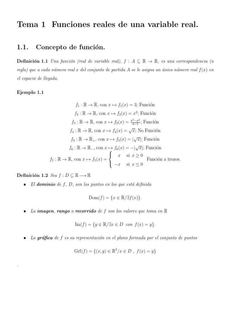 Tema1-Funciones | PDF | Funciones trigonométricas | Triángulo