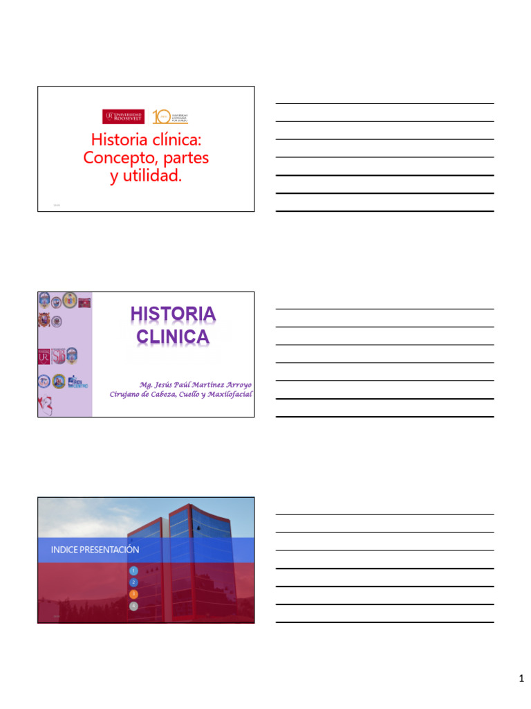 C3 HISTORIA CLINICA | PDF | Historial médico | Clínica