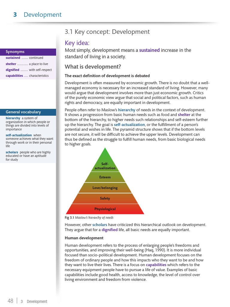 Understanding Development: Key Concepts | PDF | Globalization ...