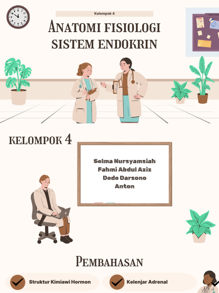 Anatomi Fisiologi Sistem Endokrin | PDF