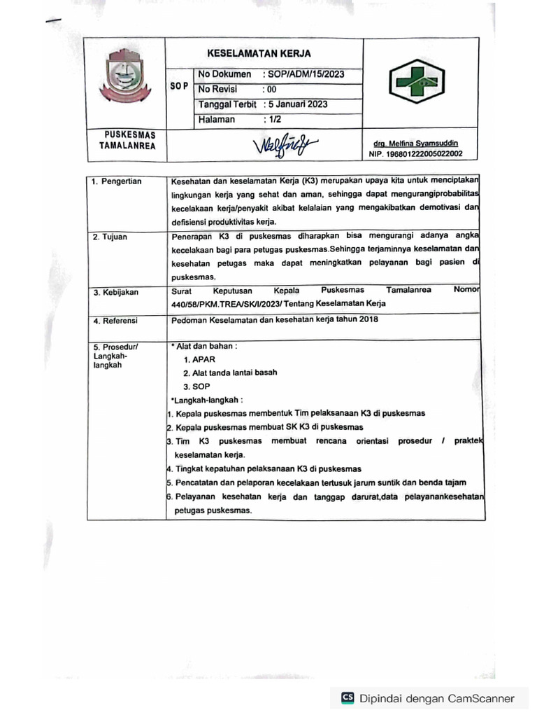 1.3.6 A Sop K3 | PDF