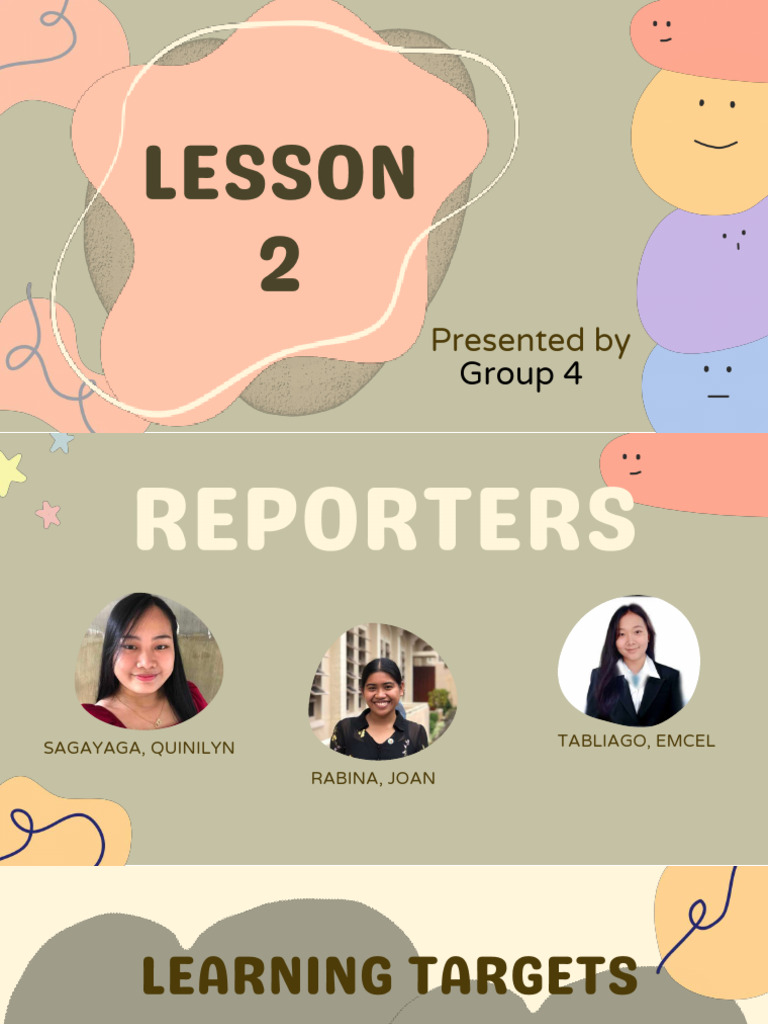 Lesson 2 Group 4 Pdf Analysis Of Variance Learning