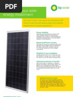 SP75 | PDF | Solar Panel | Solar Cell
