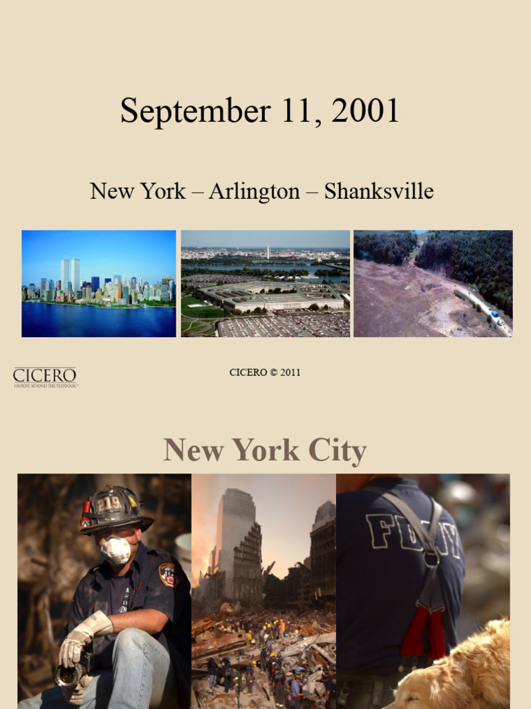 911 Intro | PDF | September 11 Attacks | Airliner Accidents And ...