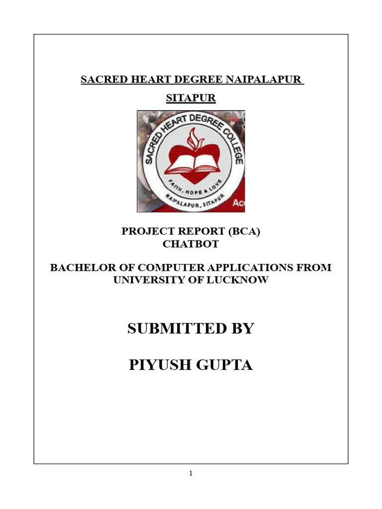 ChatBot ProjectReport | Download Free PDF | Html | Artificial Intelligence