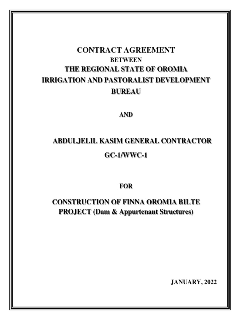 Bilte Construction Contract Agreement | PDF | Insurance | Employment