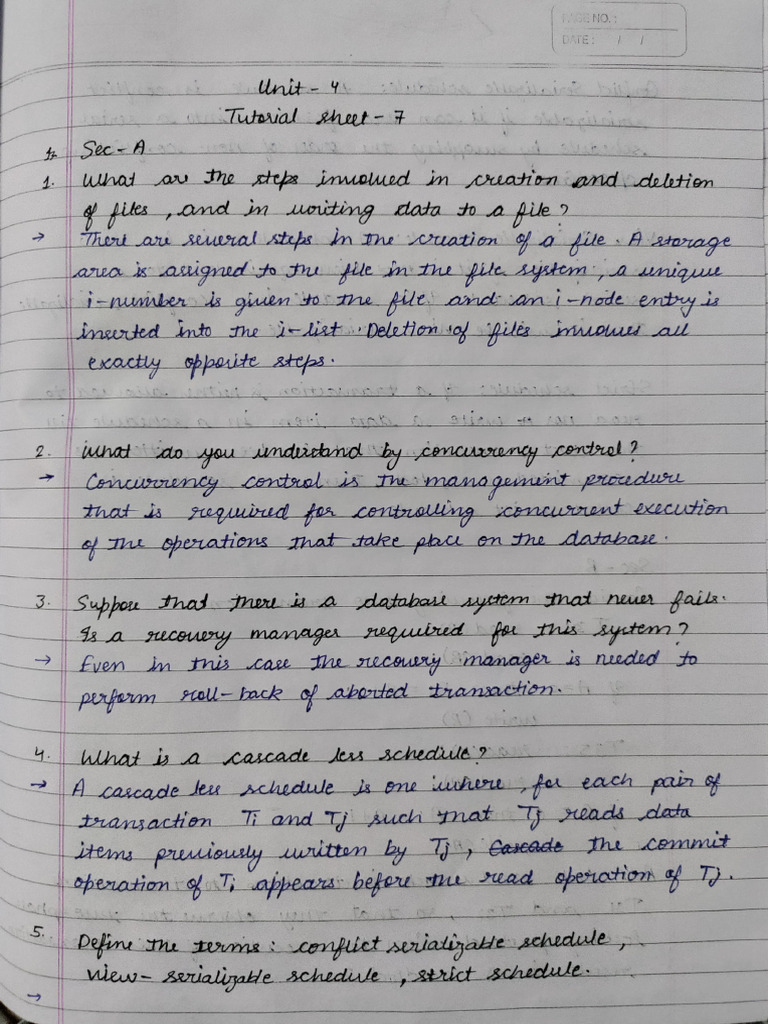 DBMS (TUT SHEET 7) Shubh | PDF