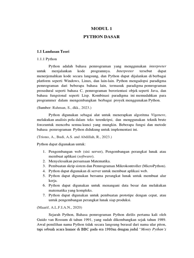 Panduan Python untuk Pemula | PDF | Seni | Komputer